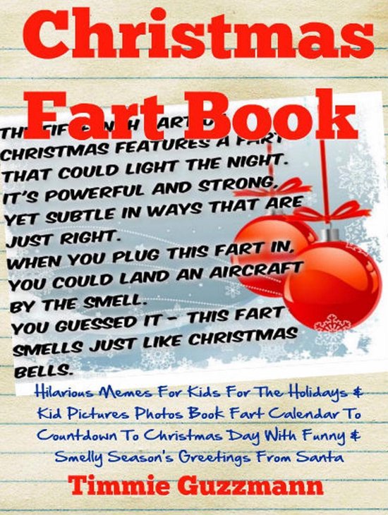 Christmas Fart Book: Hilarious Memes For Kids For The Holidays & Kid ...