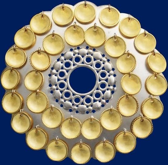 AuBor ®. Broche. Zilver. Risku 105 mm | bol