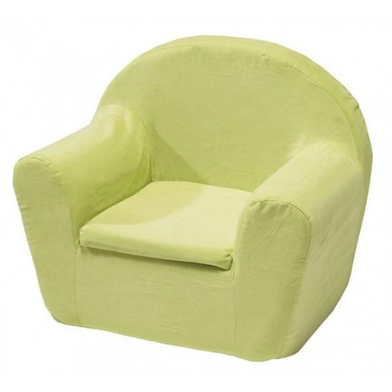 Jollein - Corduroy Kinderfauteuil - Turquoise | bol.com