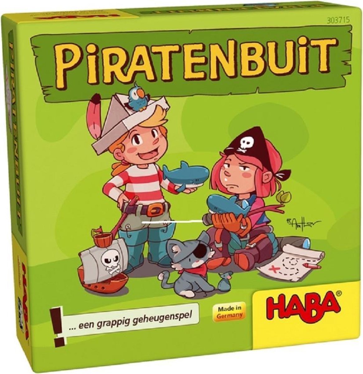 Haba - Haba Supermini Spel - Piratenbuit | Games | bol.com