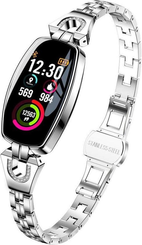 SmartWatch-Trends Vrouwen model - Smartwatch - Zilver | bol