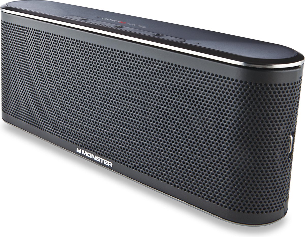 Monster Clarity HD Micro Bluetooth Speaker Zwart | bol.com