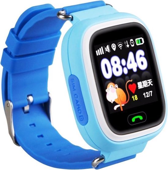 Smartwatch kind 6-10 jaar, GPS smarthorloge, SOS call, Kids GPS ...