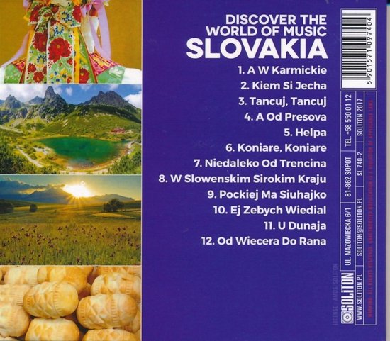 Discover The World's Music - Slovakia, various artists | CD (album ...