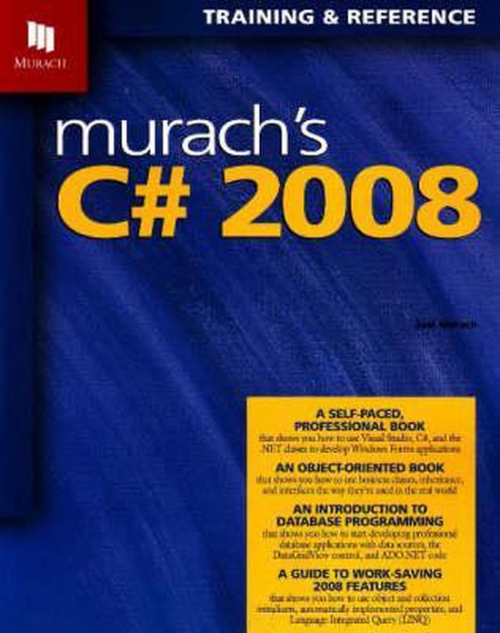 Murach's C# | 9781890774462 | Joel Murach | Boeken | bol