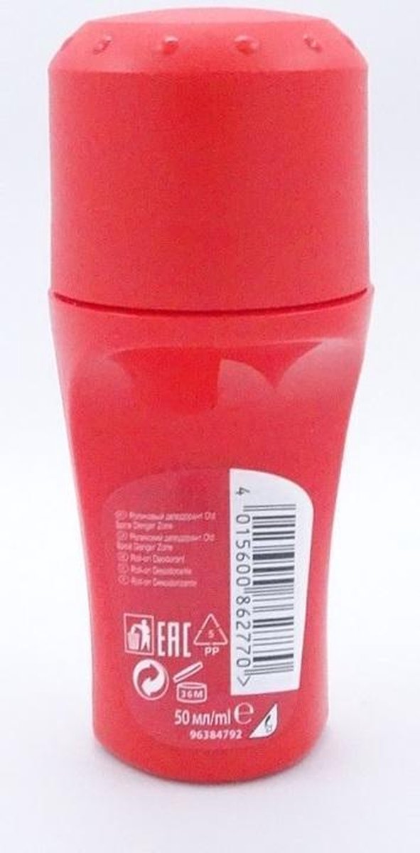 Old Spice Roll On Deodorant - Danger Zone 50 ml | bol.com