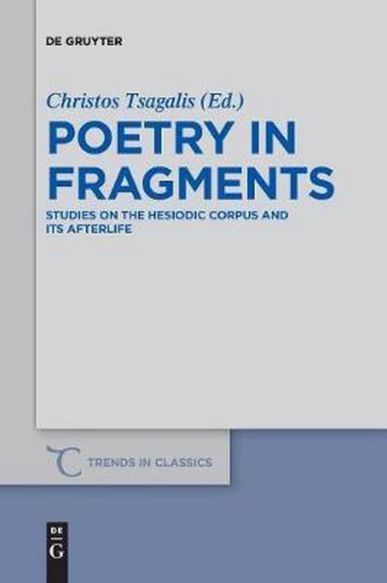 Poetry in Fragments | 9783110658576 | Boeken | bol.com