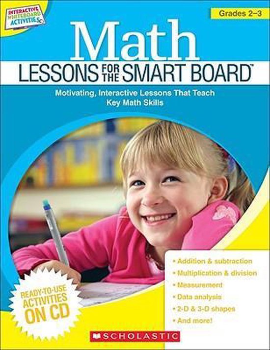 Math Lessons for the Smart Board, Grades 2-3 | 9780545290425 | Boeken | bol