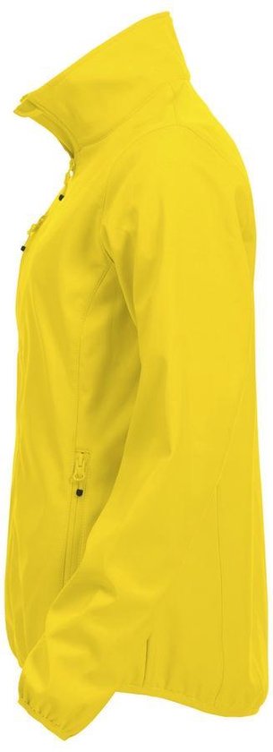 Clique Basic Softshell Jas Dames Lemon maat XL | bol.com