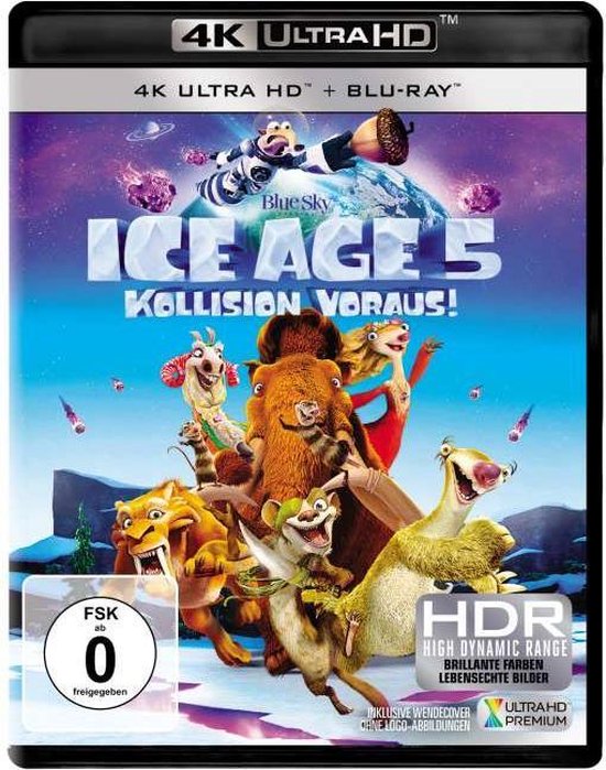 Ice Age: Collision Course (2016) (Ultra HD Blu-ray & Blu-ray), Ray ...