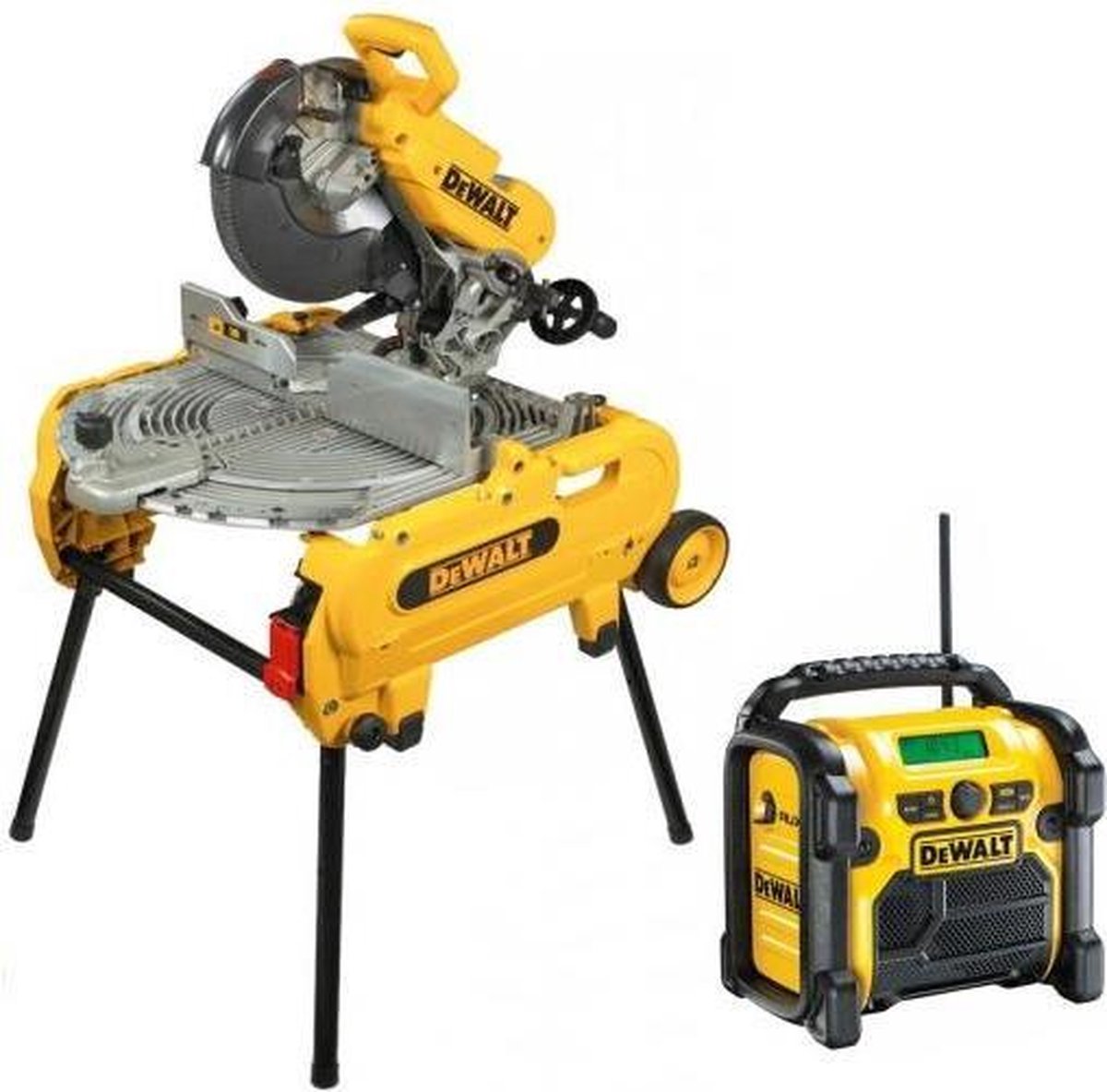 DeWALT D27107XPS Tafel afkort- en verstekzaag / combinatiezaagmachine ...