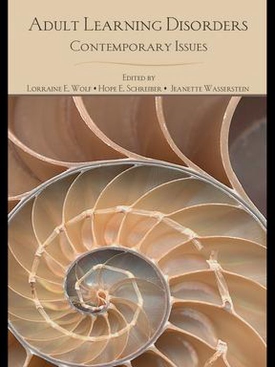 Adult Learning Disorders (ebook), Wolf, Lorraine E | 9781136874796 ...