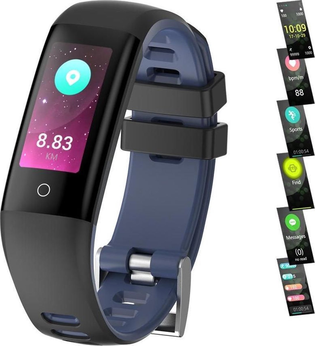 SmartWatch-Trends G16 - Activity tracker - Blauw | bol.com