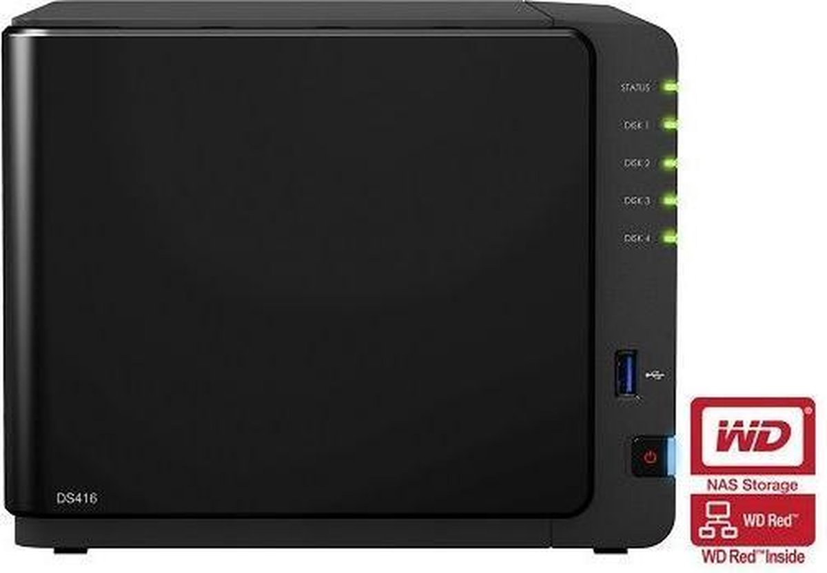 Synology DiskStation DS416 - NAS - 24TB | bol.com