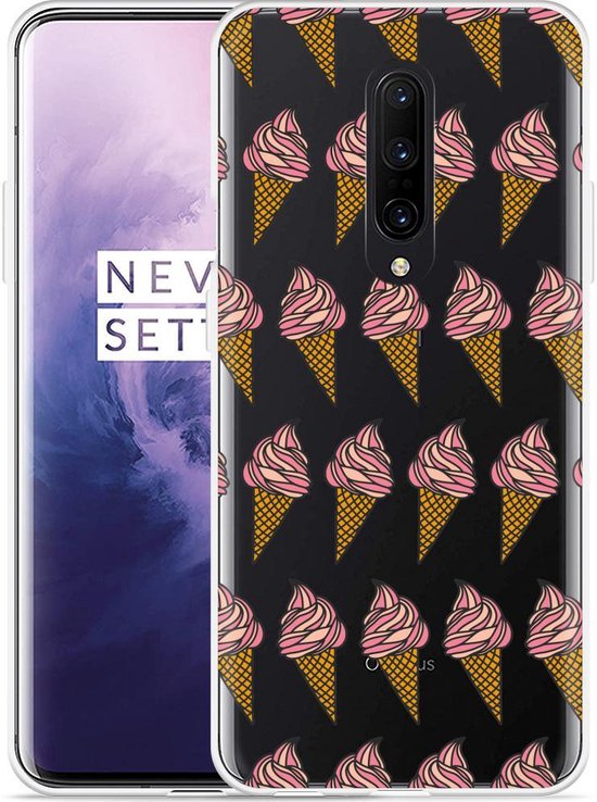 OnePlus 7 Pro Hoesje Ice cream 2 - Designed by Cazy | bol.com