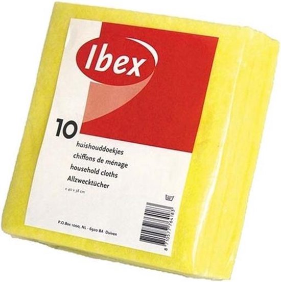 vaatdoek/werkdoekjes (10x) gele schoteldoekjes | bol