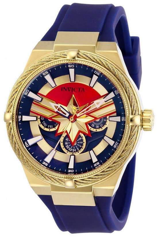 Invicta Marvel - Captain Marvel 28816 Dameshorloge - 39mm | bol.com