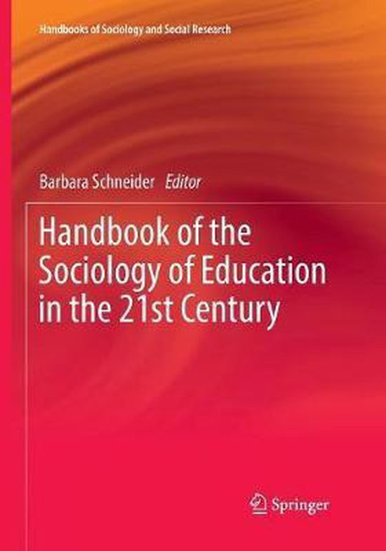Handbooks of Sociology and Social Research- Handbook of the Sociology ...