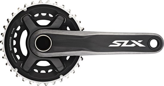 Shimano SLX MTB FC-M7000 Crankset 2x11-speed, 34-24 tanden, zwart ...