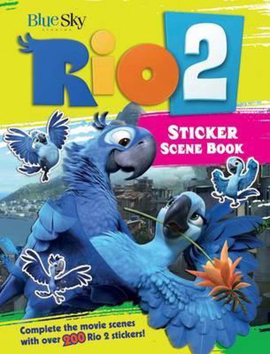 Rio 2 Sticker Scene Book, Lisa Regan | 9781783120482 | Boeken | bol
