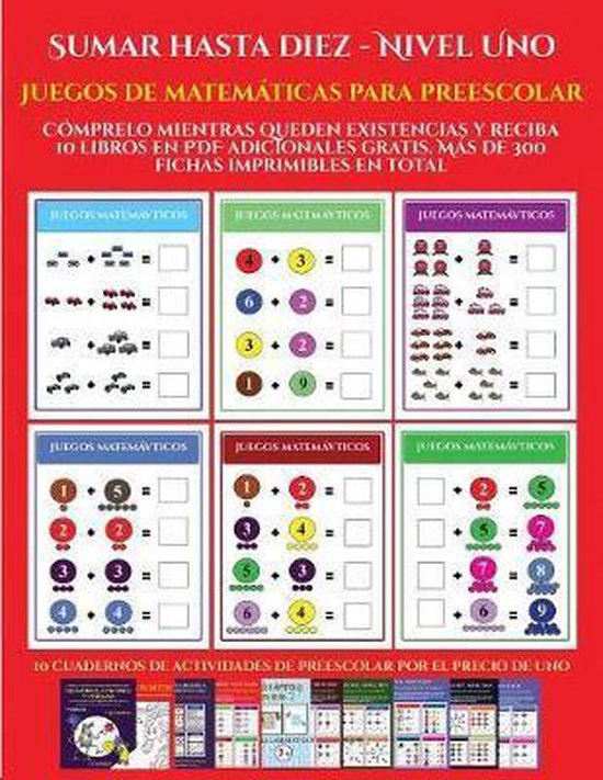 Juegos de matematicas para preescolar (Sumar hasta diez - Nivel Uno ...