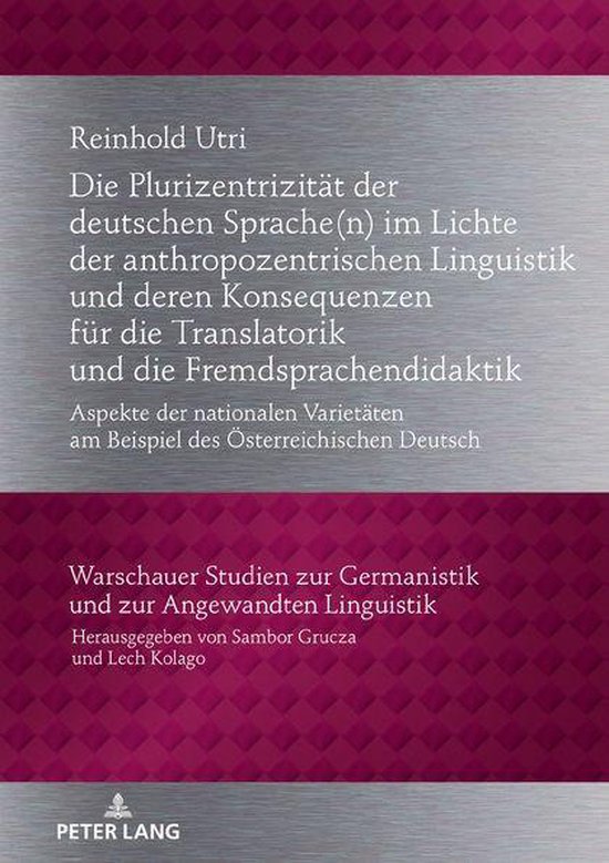 Warschauer Studien zur Germanistik und zur Angewandten Linguistik 32 ...
