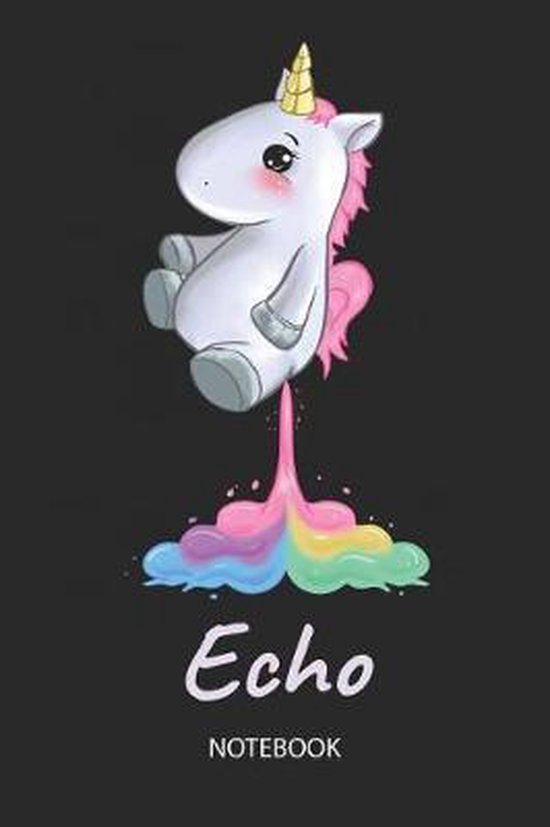 Echo - Notebook, Unicorns & More Publishing | 9781074132309 | Boeken ...