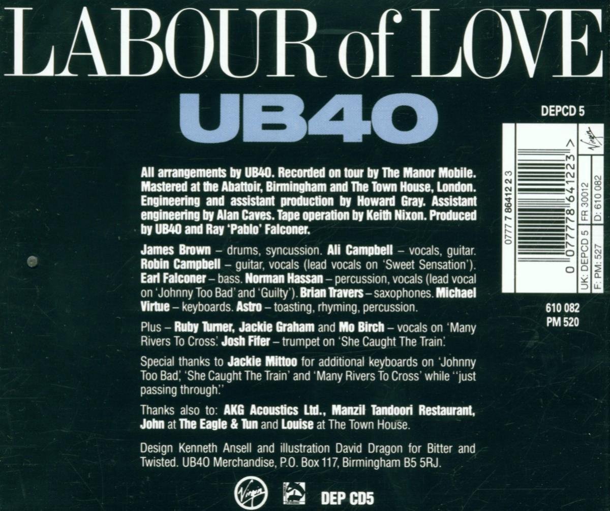 Labour Of Love, UB40 | CD (album) | Muziek | bol.com