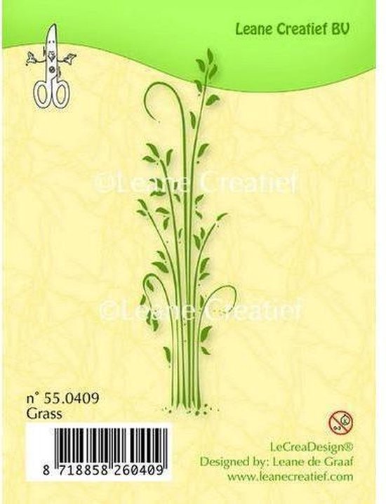Leane Creatief - stempel Grass 55.0409 | bol
