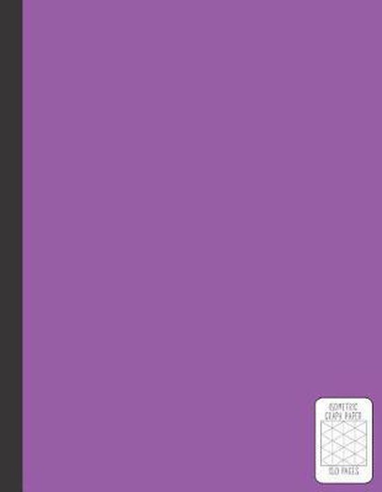 Isometric Graph Paper | 9781074718442 | Purple School Notebooks ...