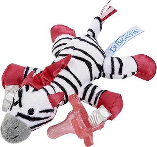 Dr.Brown's Lovey - Zebra (fopspeen & knuffel) | bol.com