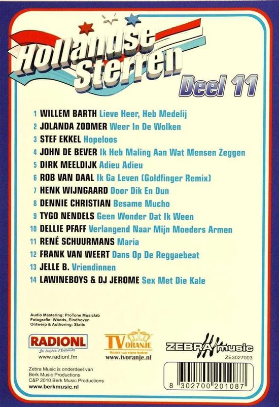 Hollandse Sterren Vol. 11, various artists | Muziek | bol.com