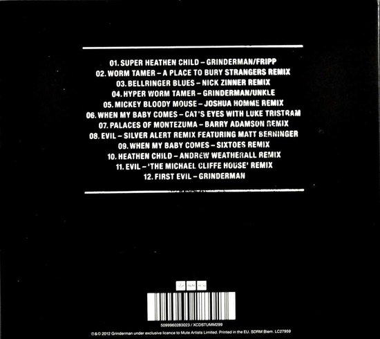 Grinderman - Grinderman 2 Rmx (CD), Grinderman | Muziek | bol.com