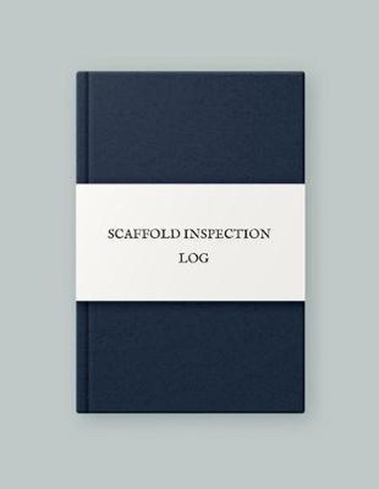 Scaffold Inspection Log, Jason Soft- | 9781074015398 | Boeken | bol.com