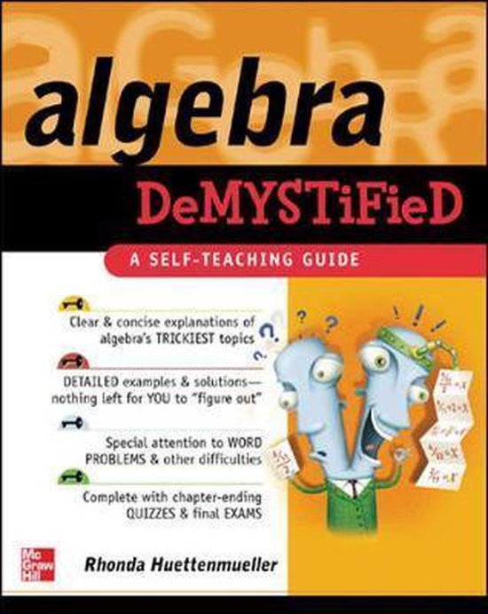 Algebra Demystified, Rhonda Huettenmueller | 9780071389938 | Boeken | bol