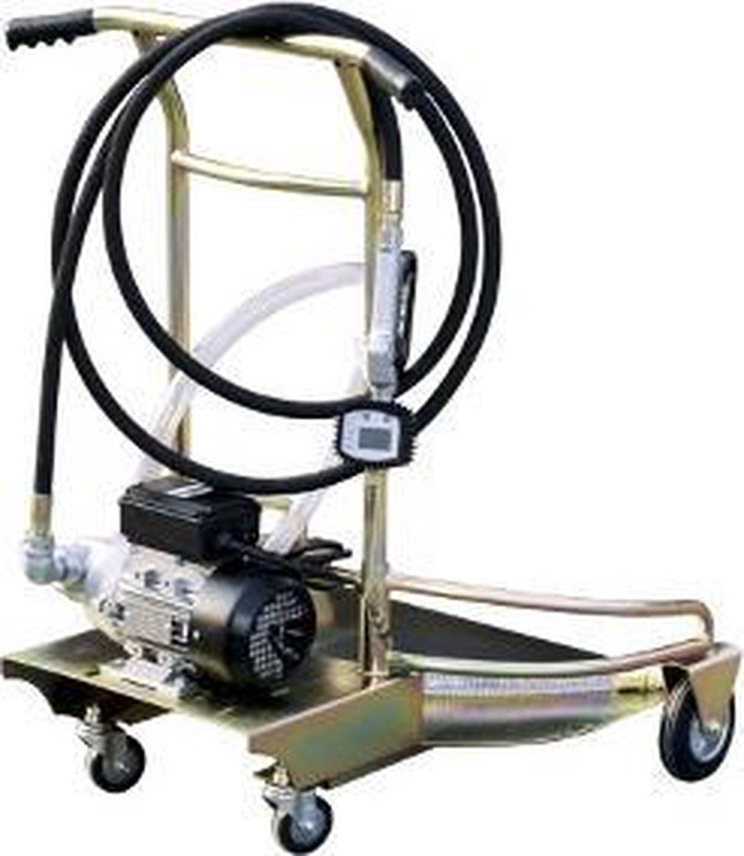 Verrijdbare olievatpomp voor vaten tot 200 liter - 230V | bol