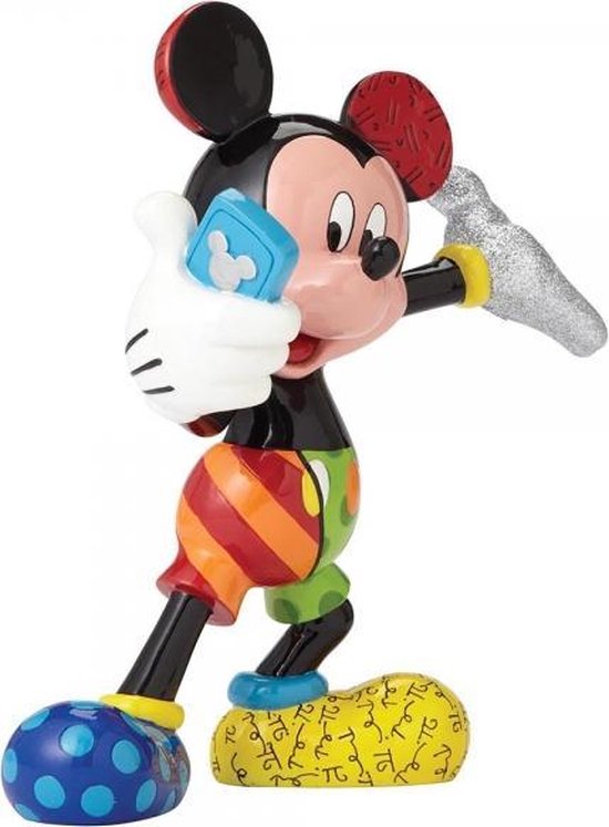 Disney by Romero Britto beeldje - Karakter Britto Selfie - Mickey | bol