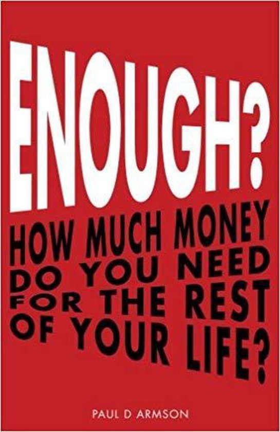 Enough?, Paul D Armson | 9781530800551 | Boeken | bol