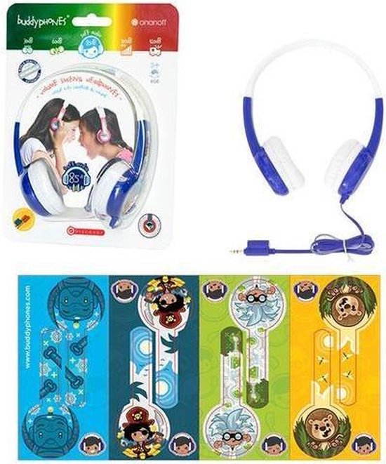 BuddyPhones Discover Blue | bol