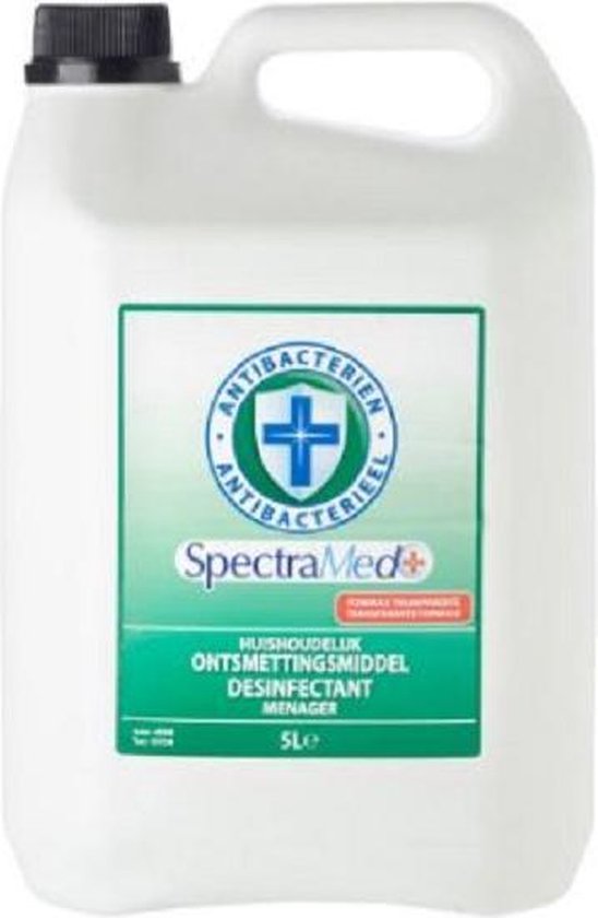 SpectraMed - Ontsmettingsmiddel - Antibacterieel - Desinfectie ...