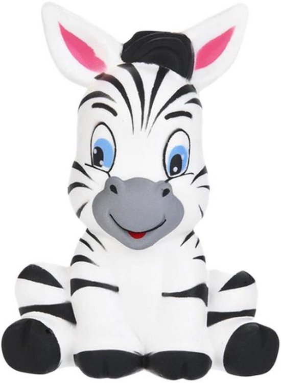 Kneedbare squishy zebra | bol.com