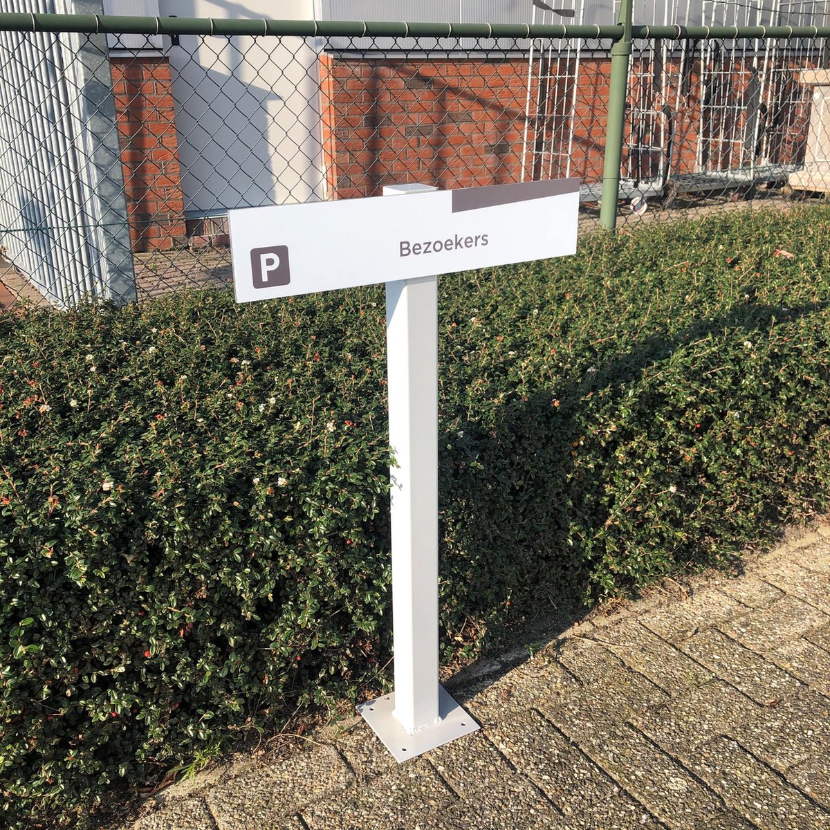 Parkeerbord op paal, 855mm hoog | bol.com