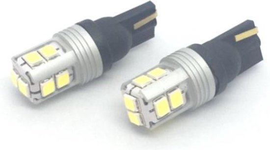 T10 W5W High Power LED Canbus achteruitrijverlichting (set) | bol