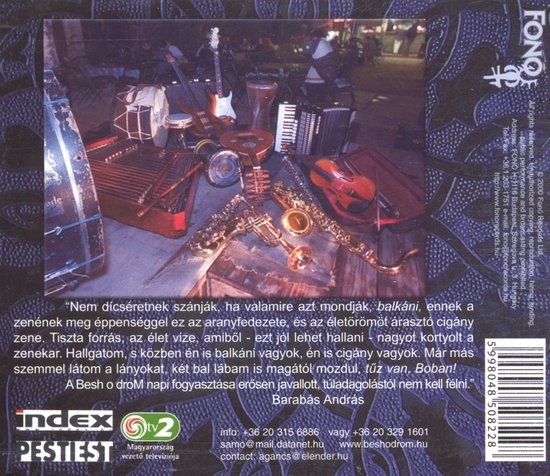 Besh O Drom - Macsó Himzés (CD), Besh O Drom | Muziek | bol