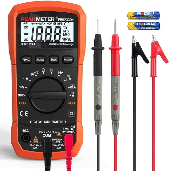multimeter - Draagbaar - multimeter digitaal - multimeters - multimeter ...