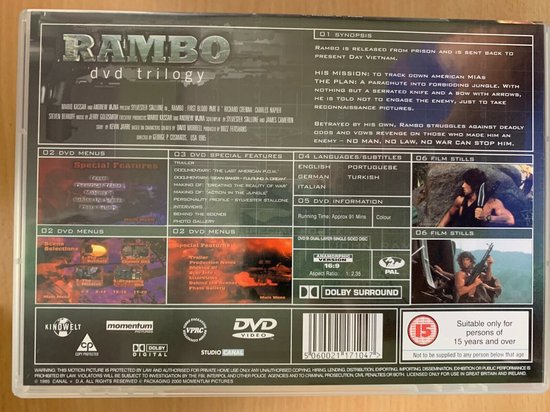 Rambo III [DVD] [2000] (Dvd), Richard Crenna, Marc de Jonge, Kurtwood ...