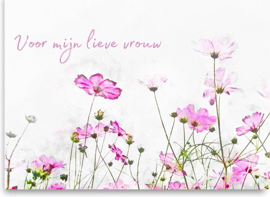 Kaartje - Voor Mijn Lieve Vrouw | bol