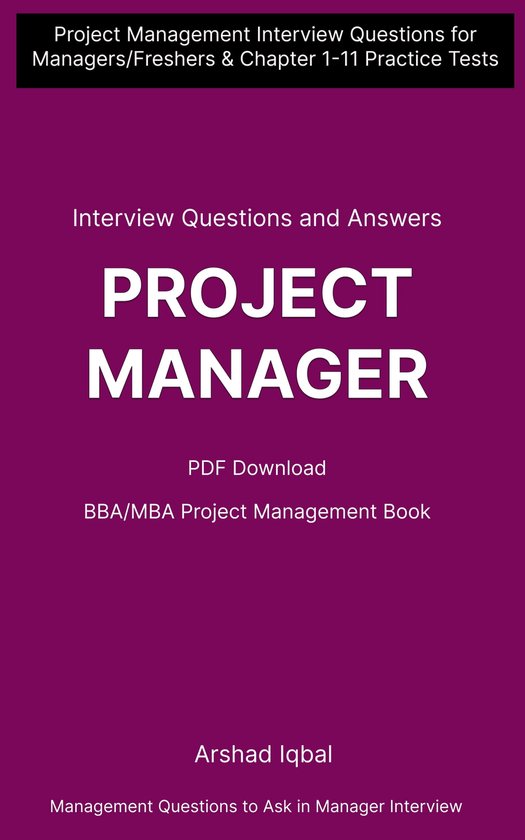 Management Revision Guides - Project Management Important Questions and Answers PDF... | bol