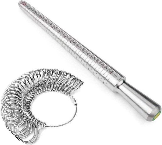 Purepeak Ringmaat Meter geschikt voor EU, Frans en US maten - Ring ...