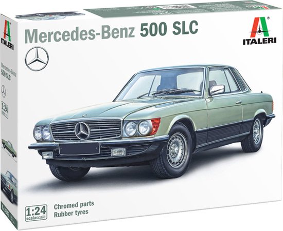 1:24 Italeri 3633 Mercedes-Benz 500 SLC Car Plastic Modelbouwpakket | bol